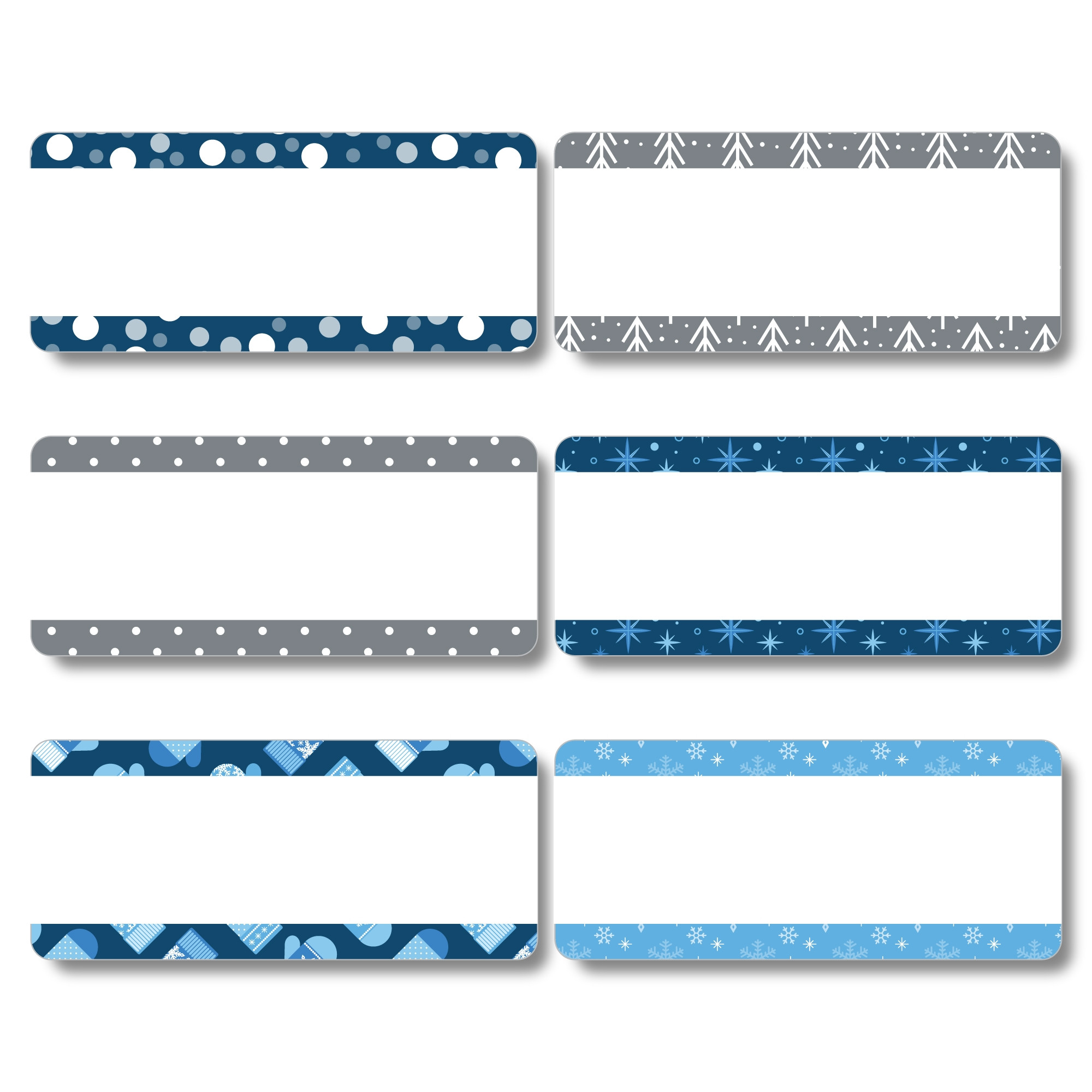 STRBIN-SMLWTRFRT Create Your Own Storage Bin Labels (Small) - Winter ...