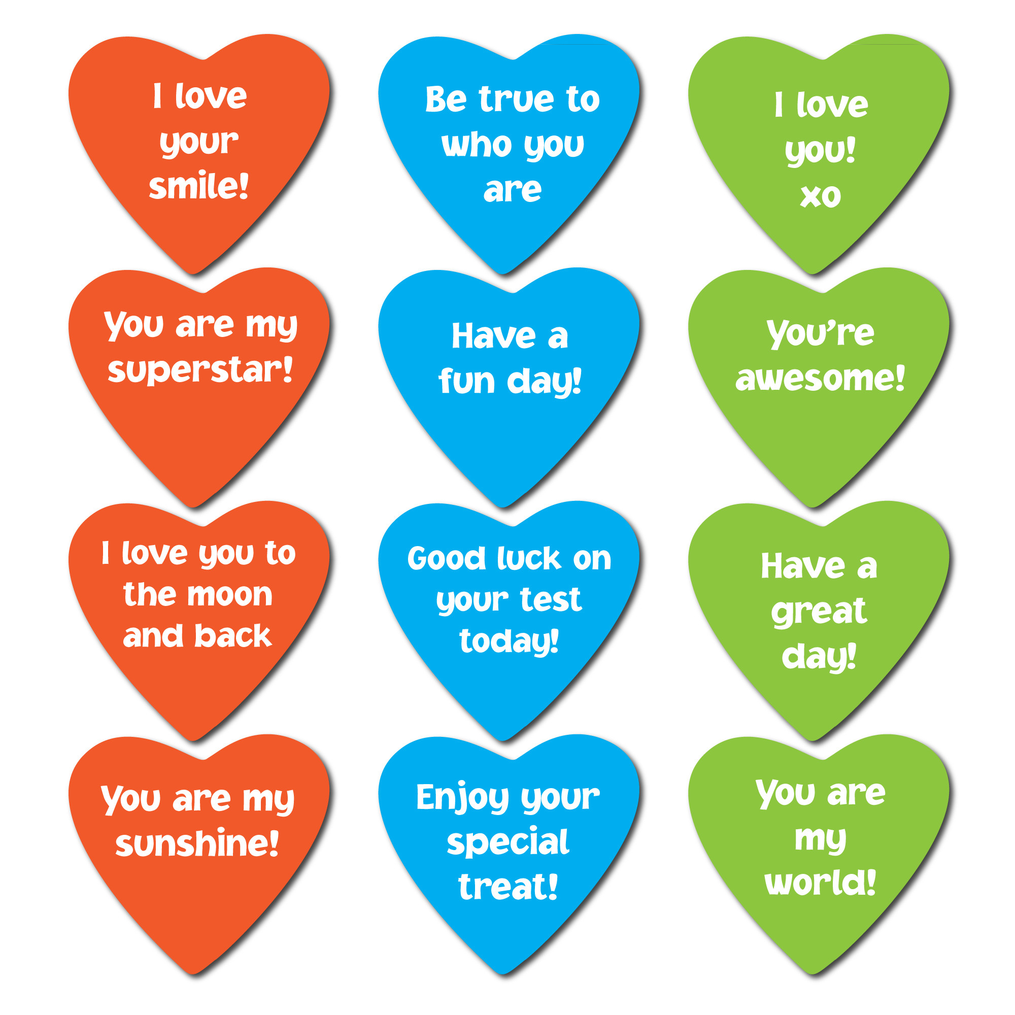 LOVE-JAZ Lil' Dose of Love Labels - Jazzed | Lovable Labels